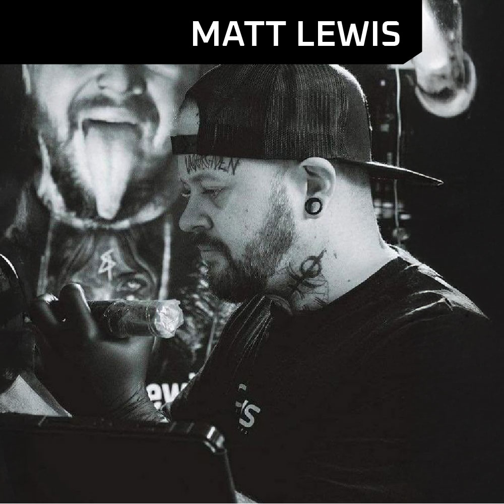 Matt Lewis - acus tattoo machines